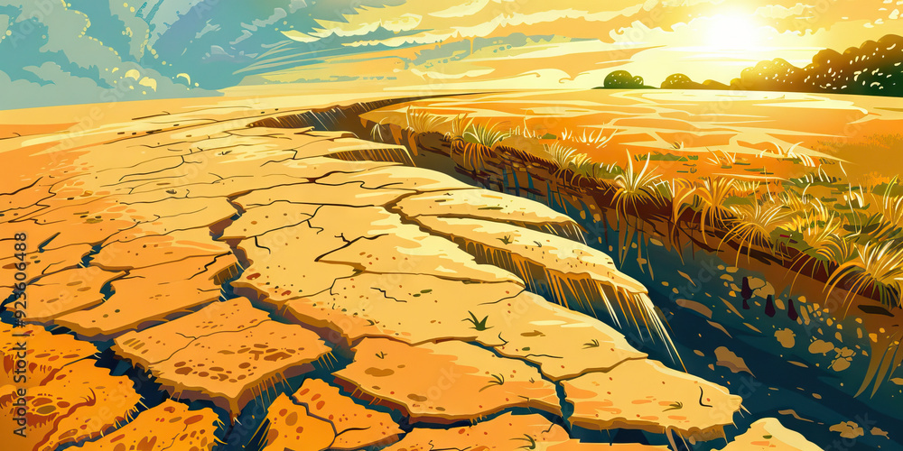 Land degradation is the creeping desert of destruction, eroding fertile ...