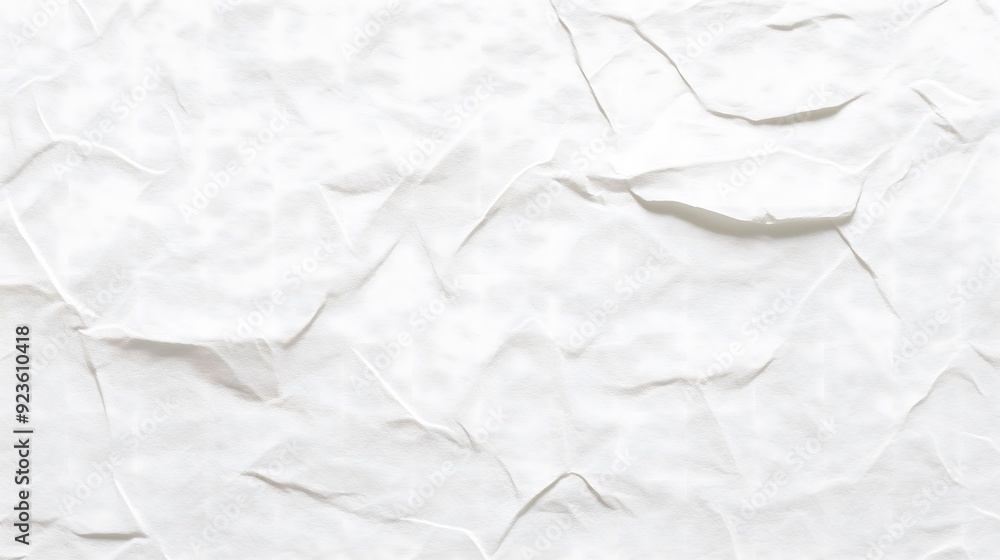 Torn and Wrinkled White Paper Texture with Vintage Aged Effect_3 Stock ...