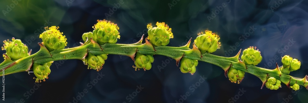 Euphorbia serrata, commonly called Serrated Tintern Spurge, is a ...