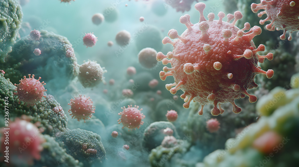 Monkeypox Virus or mpox viral pathogen infecting humans as an ...