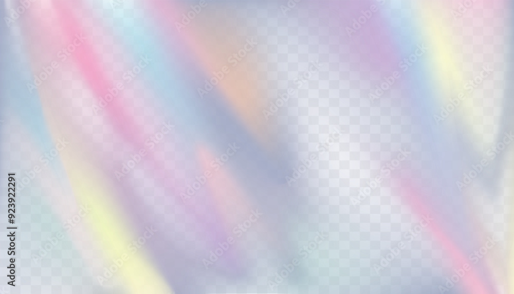Vector de Stock Rainbow light reflection texture background,Colourful ...