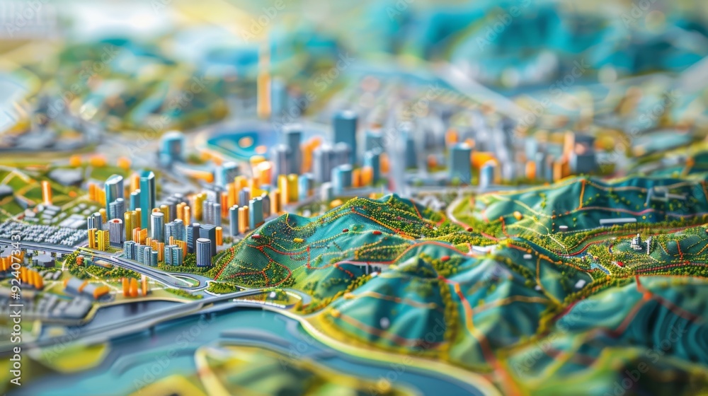 Interactive Smart City Map: A digital map providing real-time ...