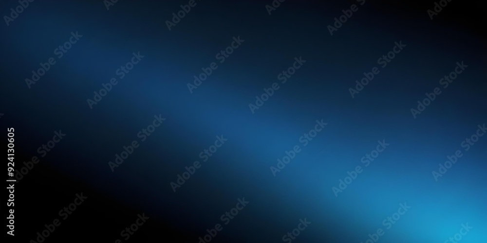 gradient Blue and black background create with ai Stock Illustration ...