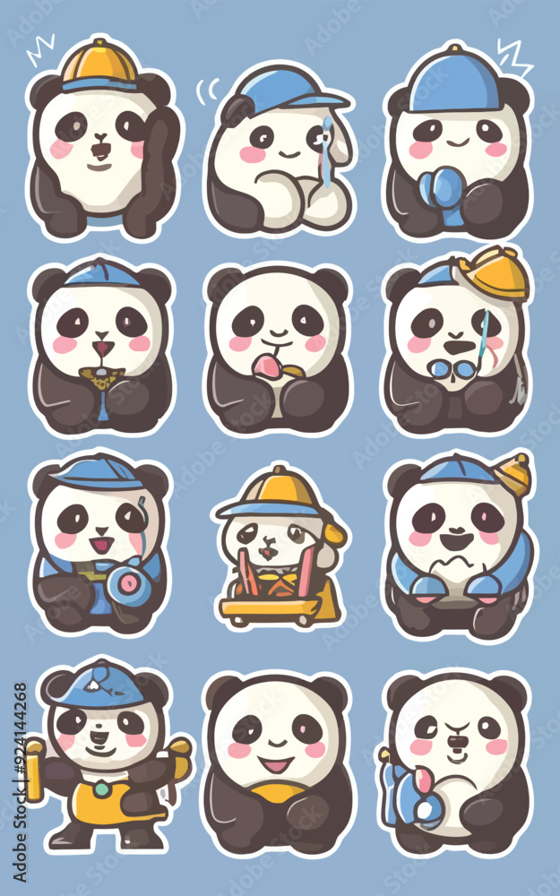 2d vector illustration for cartoon character design for kids and comic ...