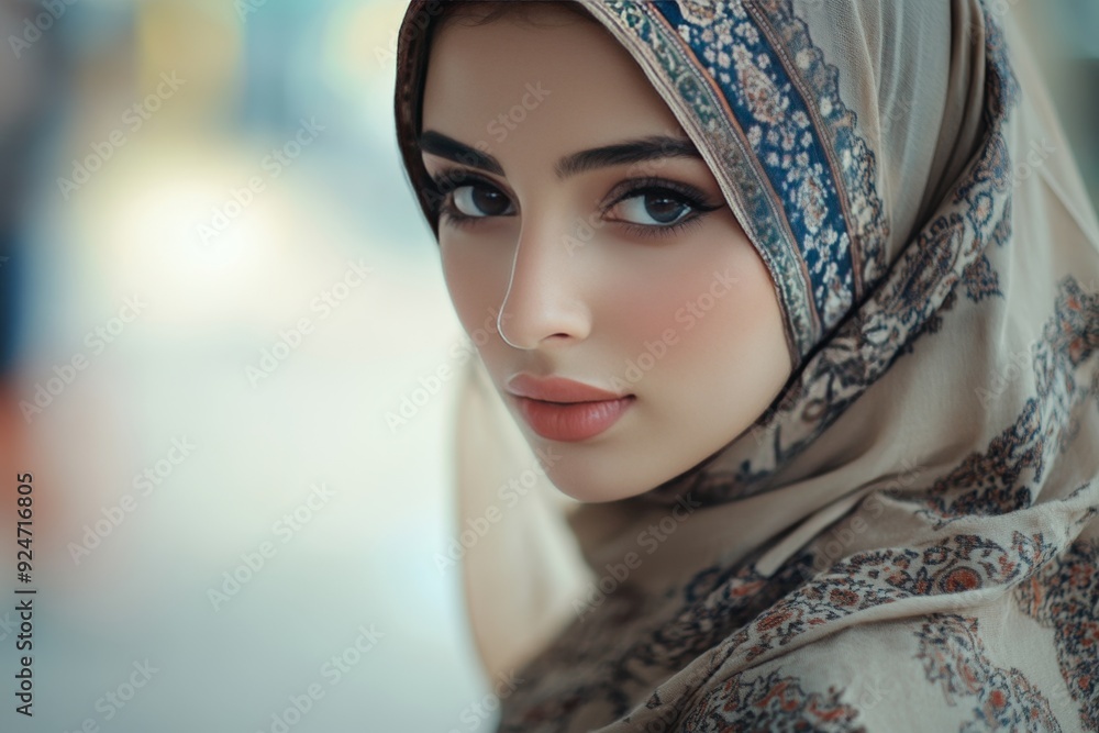 Captivating photography of arabian woman in modern business routine for ...