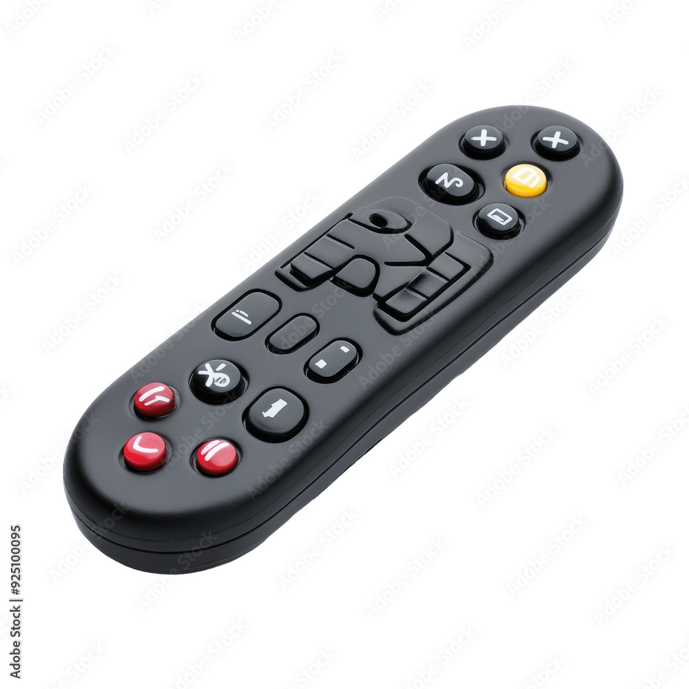 Remote control on alpha, transparent isolated on white background PNG ...