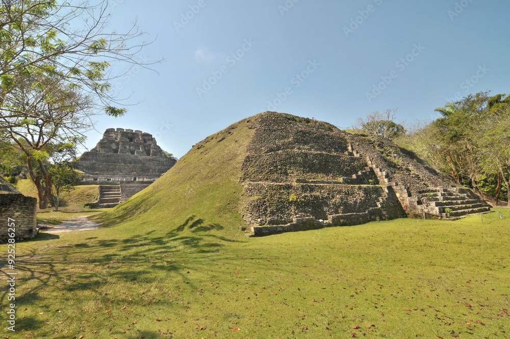 Xunantunich - Ancient Maya archaeological site in western Belize with ...