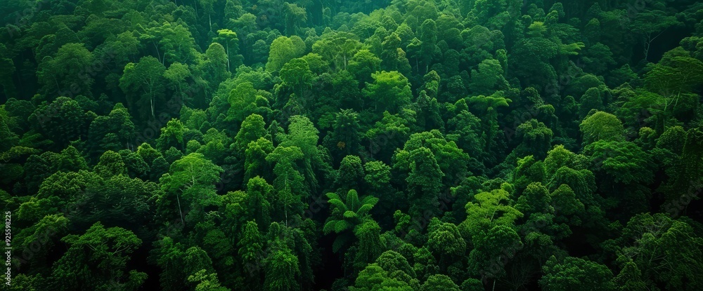 Green Forest Decline Due To Human Activity, Highlighting The Impact Of ...