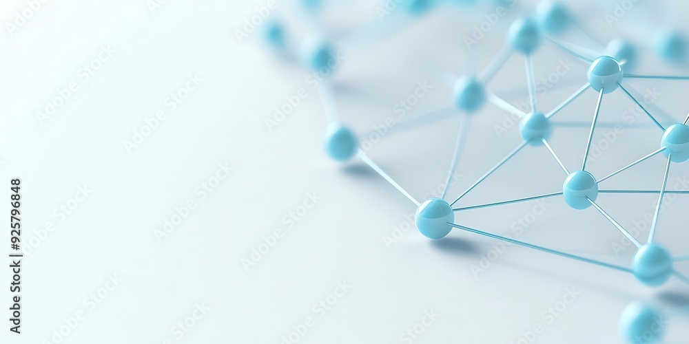 Futuristic representation of logical connections, reasoning algorithms ...