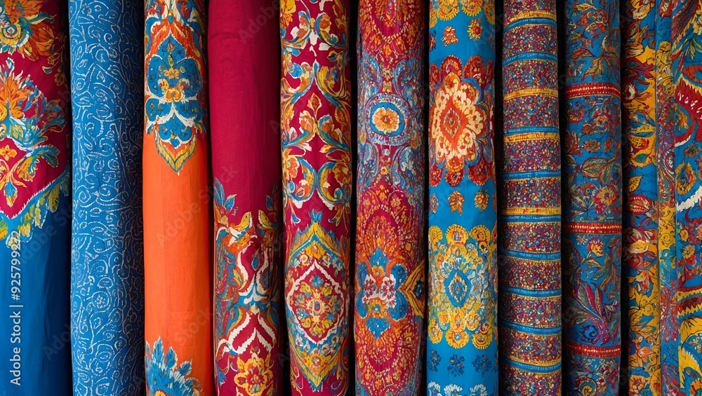 Batik usually worn by women in Indonesia, Malaysia, Brunei, Burma ...