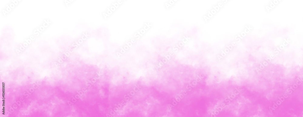 Pink color Fog or smoke isolated transparent background. White vector ...