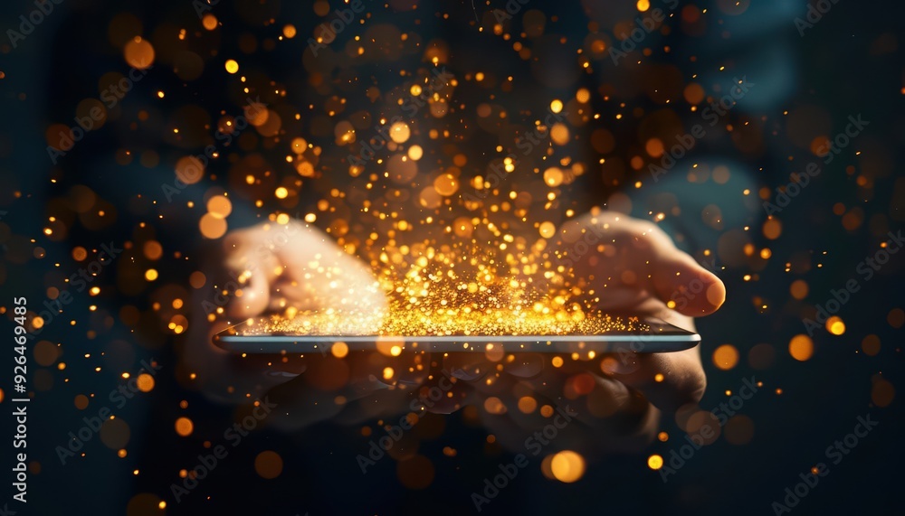 In a supernatural realm, marketers use enchanted tablets to conjure ...
