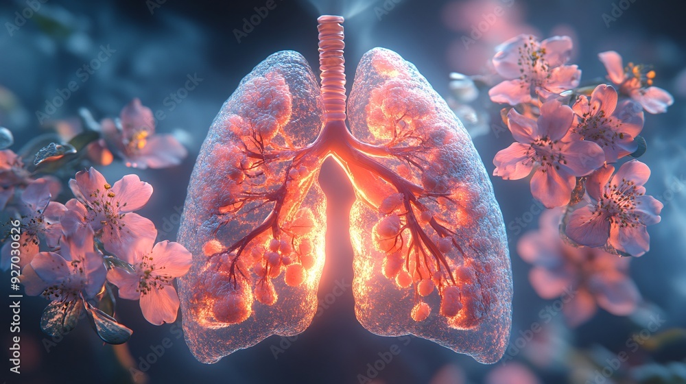 3D Human Lungs with Mucus Production: A realistic depiction of mucus ...