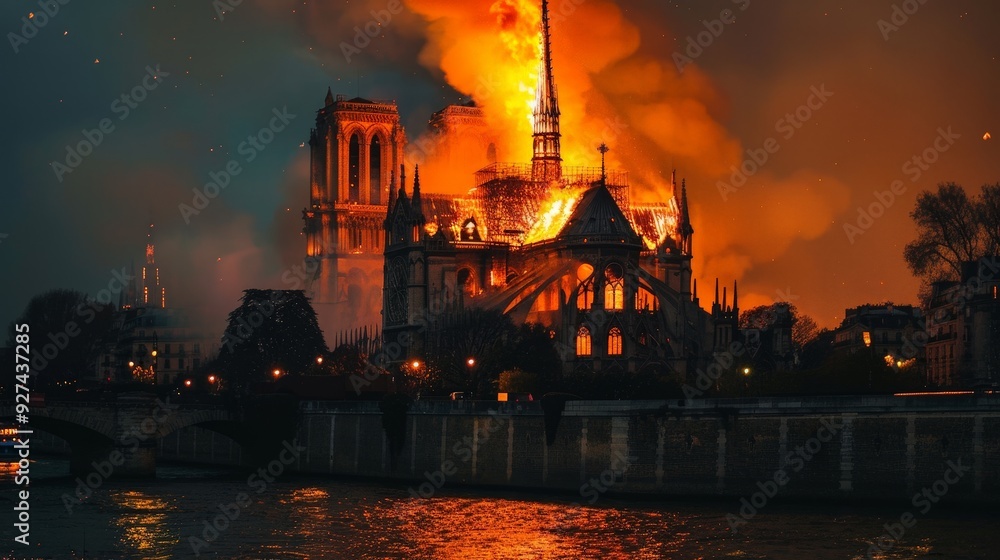 Explore the impact of fire on historical landmarks. How do fires affect ...