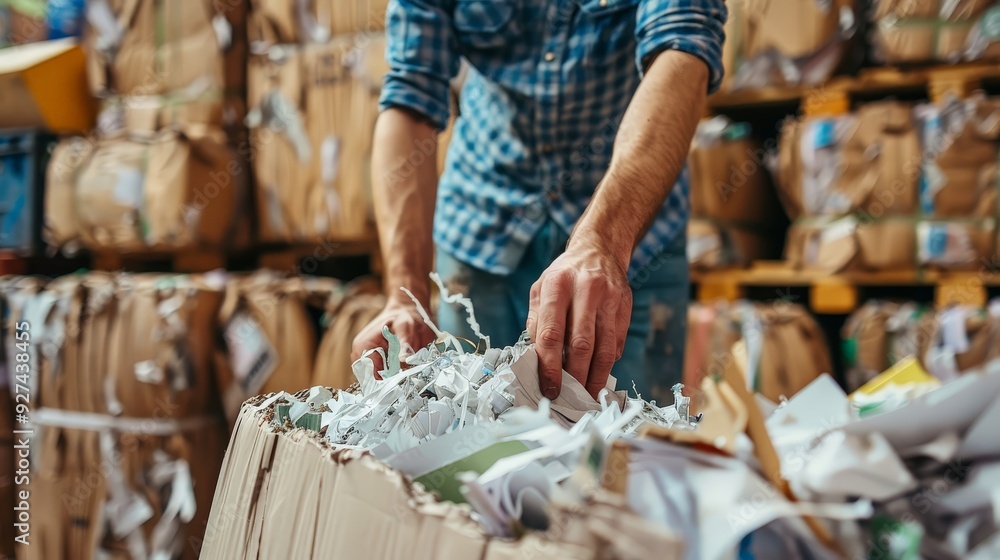 Explore the process of recycling paper. What steps are involved in ...