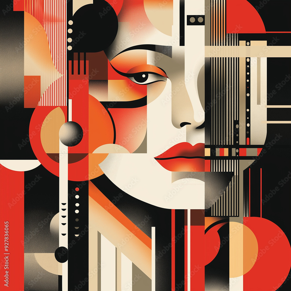 poster, art, cubism, futurism, expressionism, abstract, modernism ...