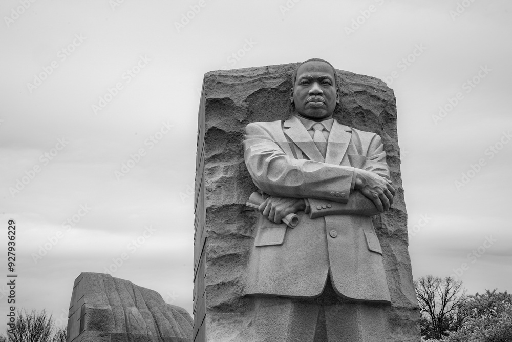 Washington DC - US - Mar 22, 2024 Black and white of Lei Yixin's ...