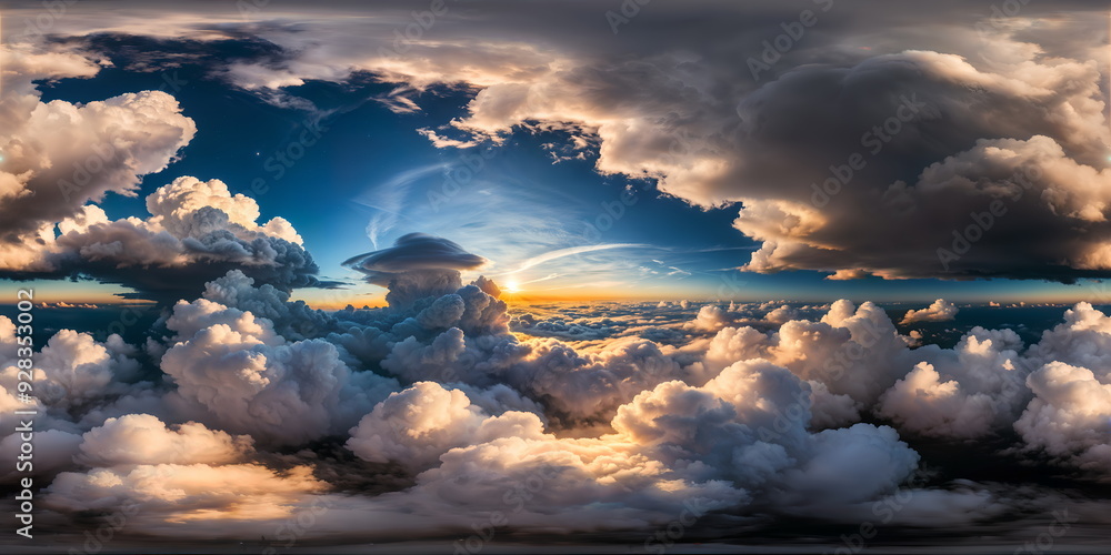 Full 360 degrees seamless spherical panorama HDRI equirectangular ...