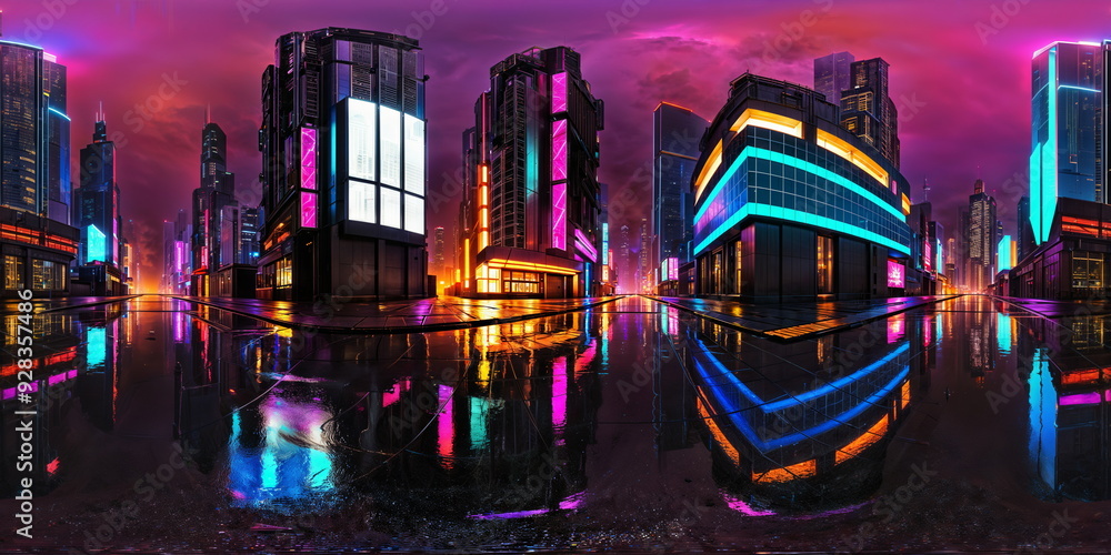 Full 360 degrees seamless spherical panorama HDRI equirectangular ...