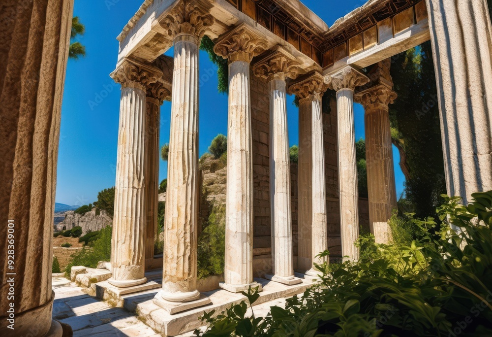 exploring distinct features classical greek column corinthian styles architectural elements ...