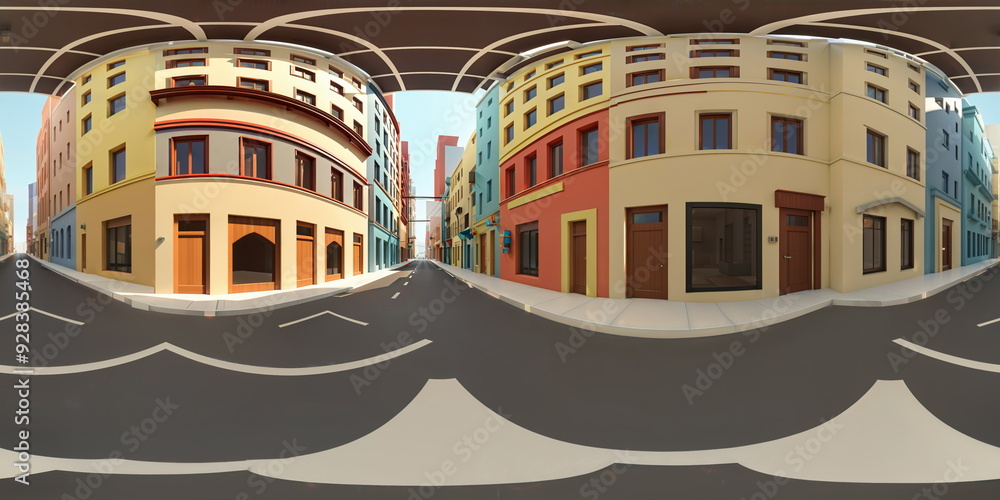 Full 360 degrees seamless spherical panorama HDRI equirectangular ...