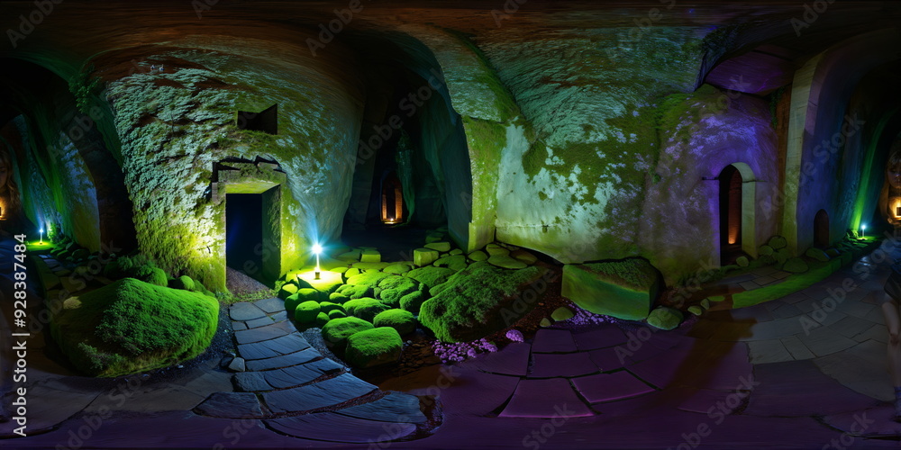 Full 360 degrees seamless spherical panorama HDRI equirectangular ...