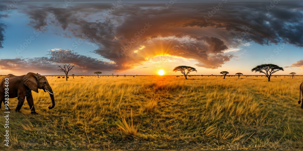 Full 360 degrees seamless spherical panorama HDRI equirectangular ...