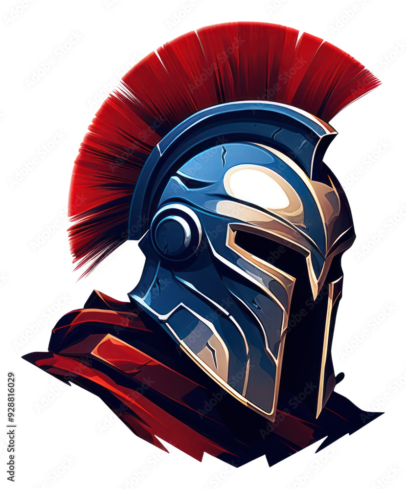 PNG Gladiator logo white background medieval. Stock Illustration ...