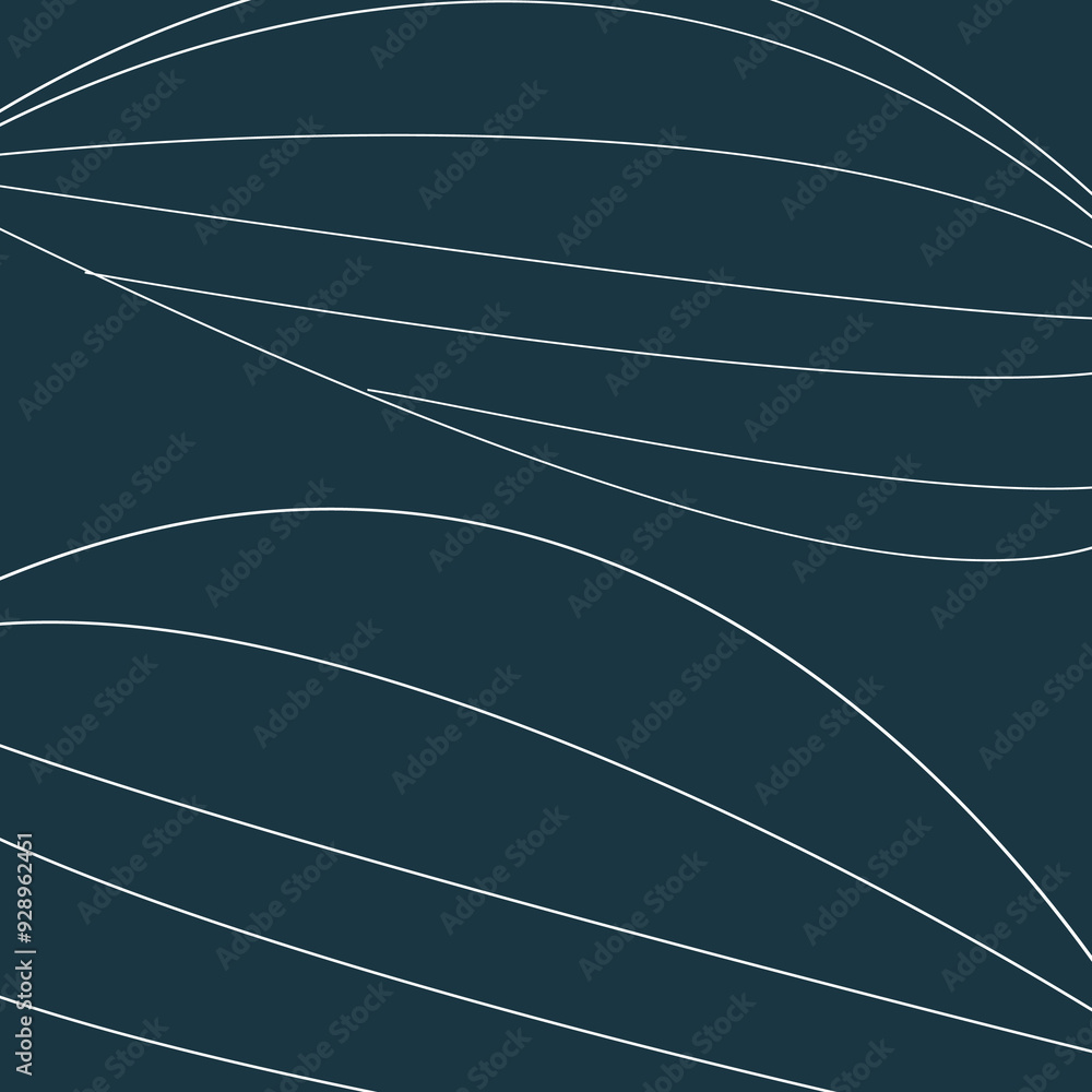 Seamless abstract Line Art Leaf Pattern for Textiles and Wallpapers ...