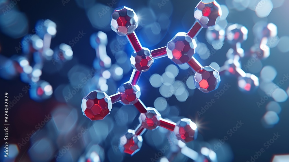 sodium chromate molecular structure 3d, oxidizing agent, structural ...