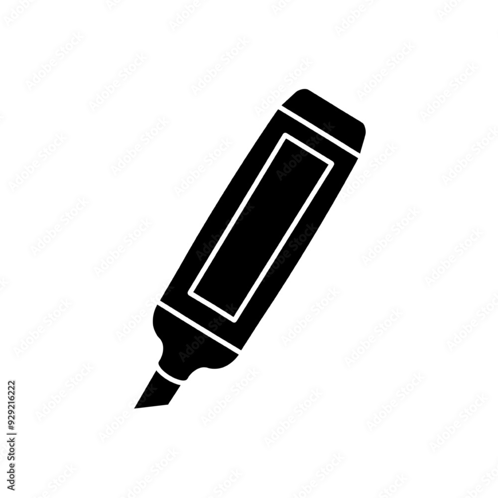 Marker concept flat icon. Simple element illustration. Marker concept ...