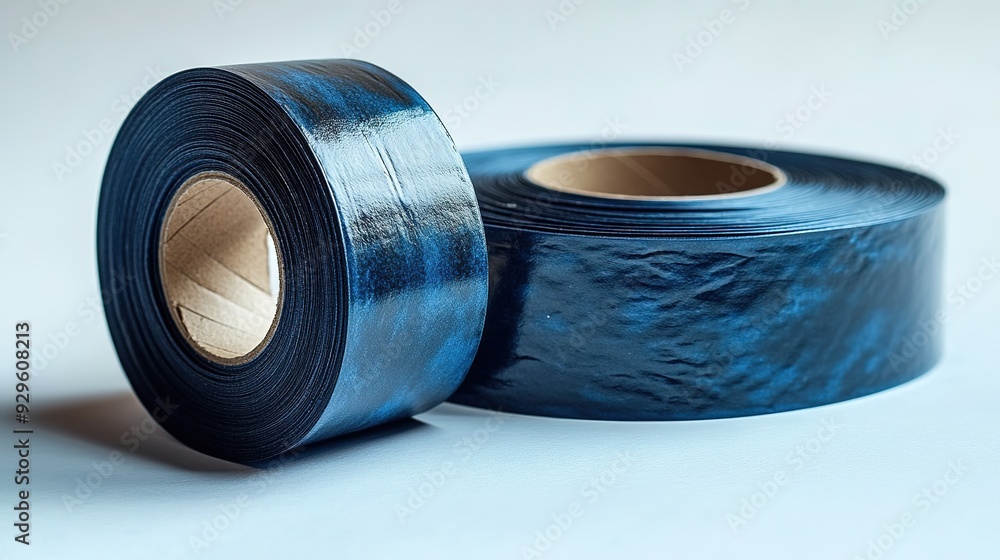 Duct tape, featuring a classic gray color and sturdy texture, showcased ...