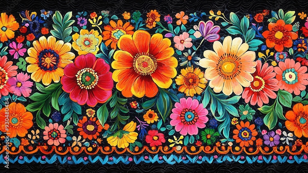 Colorful background for Hispanic Heritage with a blend of vibrant ...