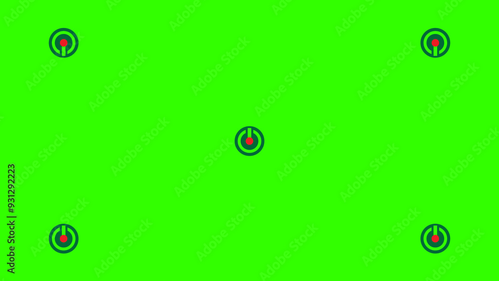 Green screen background, VFX motion tracking markers. Green screen ...