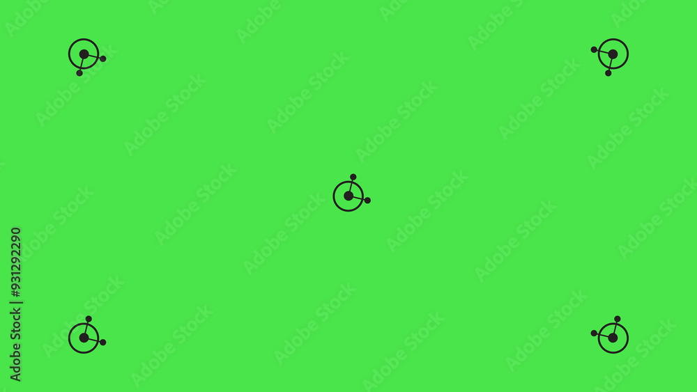 Green screen background, VFX motion tracking markers. Green screen ...