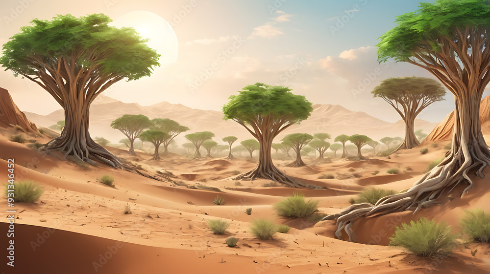 World Environment Day 2024 concept - Land restoration, desertification ...