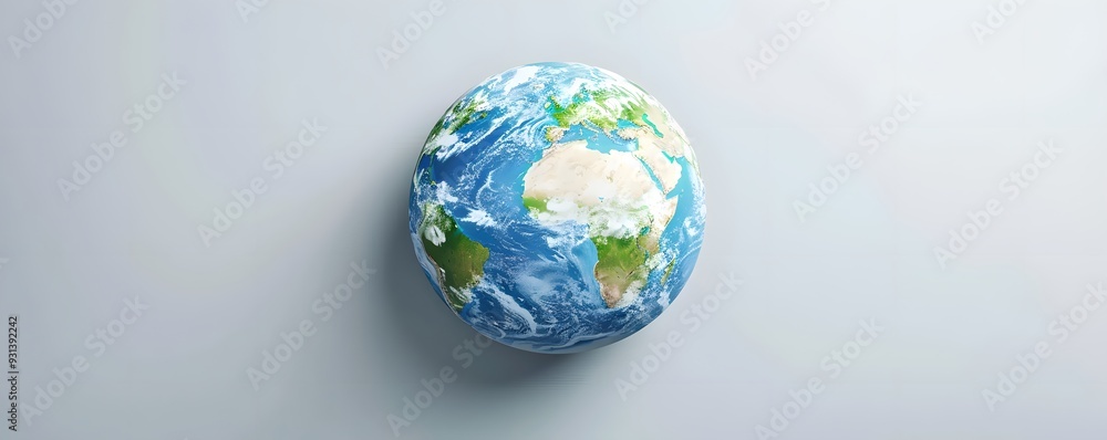Earth shown as a simple circle with a single, continuous line tracing ...