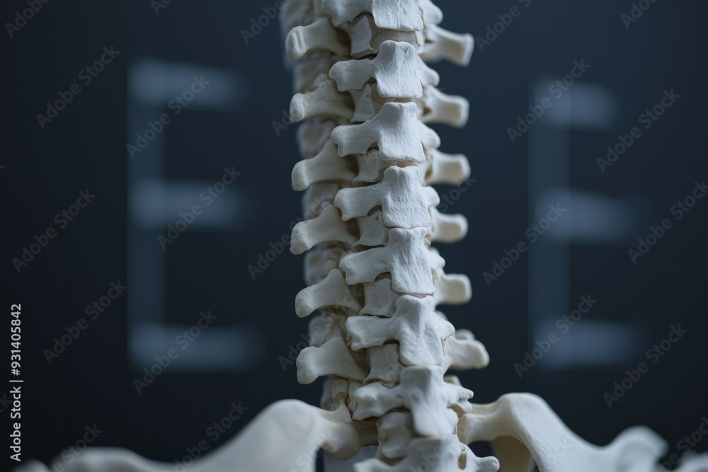Advanced imaging of the human spine reflecting health assessment and ...