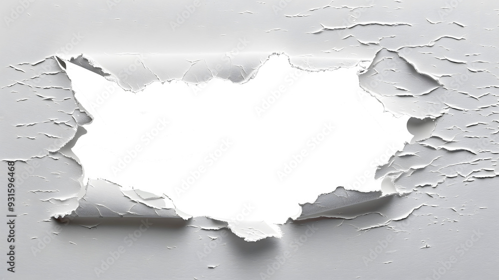 Realistic torn paper PNG with transparent background for design ...