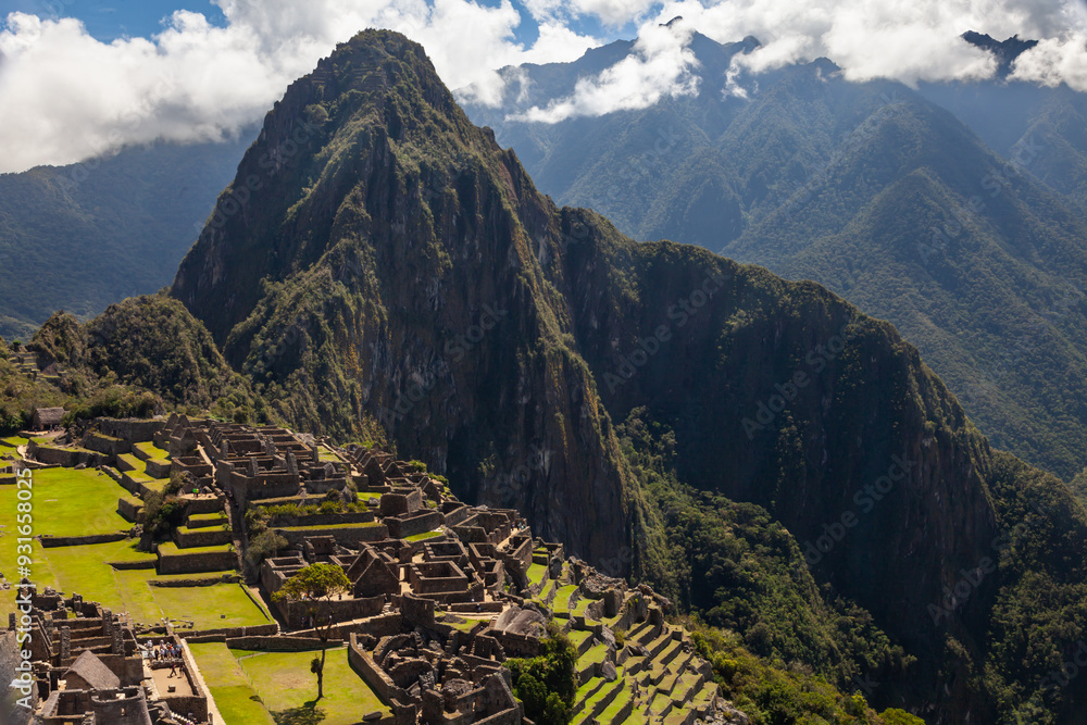 Machu Picchu, Lost Capital City of the Incas Empire, Ancient Ruins in ...
