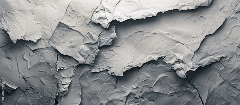 Creased overlay Distressed texture Crumpled weathered surface Sheet of ...