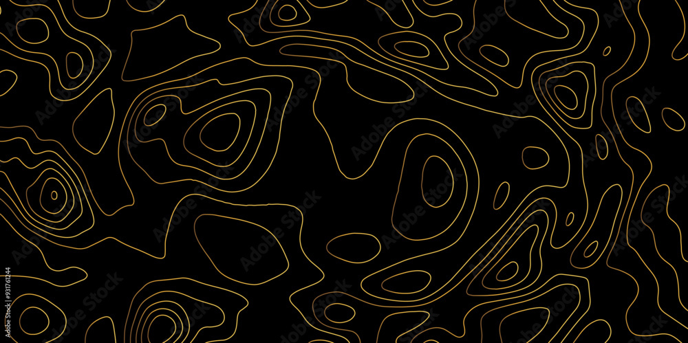 Topography topology vector curves contour map texture wallpaper for ...