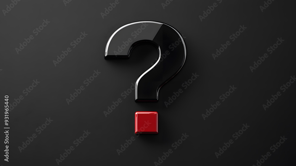 Modern and Minimalist Question Mark Design - Perfect for Blog Posts and ...