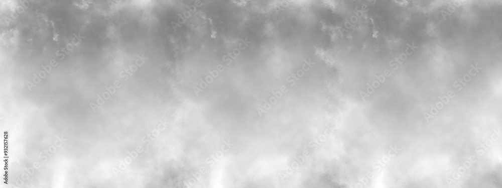 Vector realistic smoke cloud or Gray Color fog, Vector realistic illustration of dark steam ...
