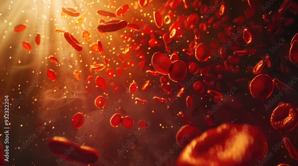 Fragmented red blood cells, known as schistocytes, are a sign of ...