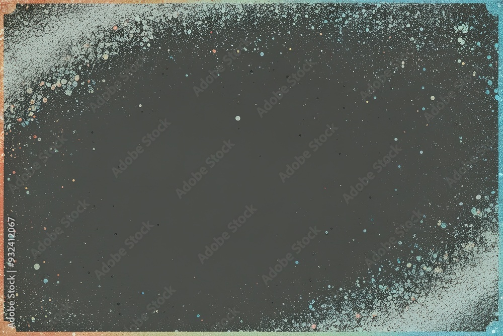 Vintage Grayscale Film Grain Overlay with Rich Texture and Colorful ...