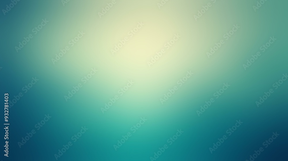 Teal Color Gradient Background with Deep, Cool Tones and Smooth ...