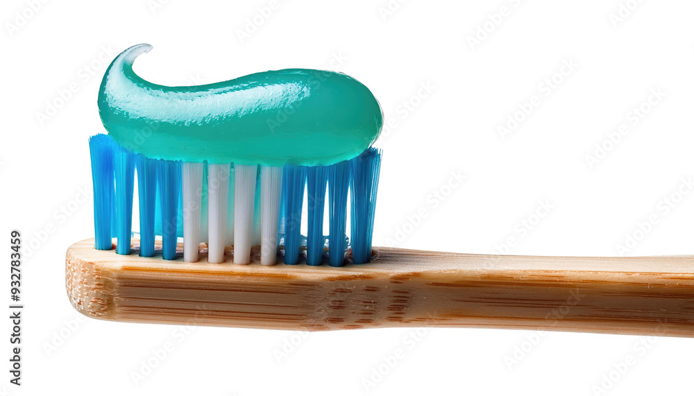 toothbrush with toothpaste isolated on white background PNG Stock Photo ...