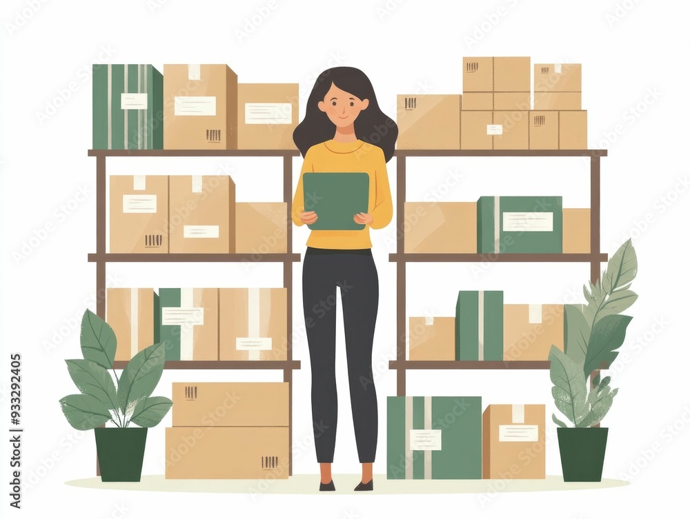 showcasing inventory optimization and just in time inventory management ...