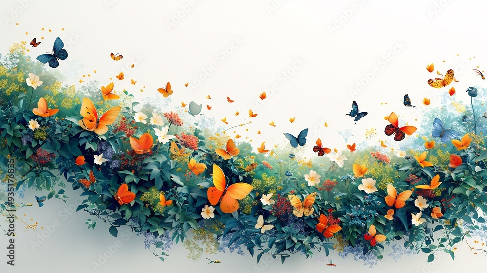 Infographic depicting the role of biodiversity in Sustainable ...